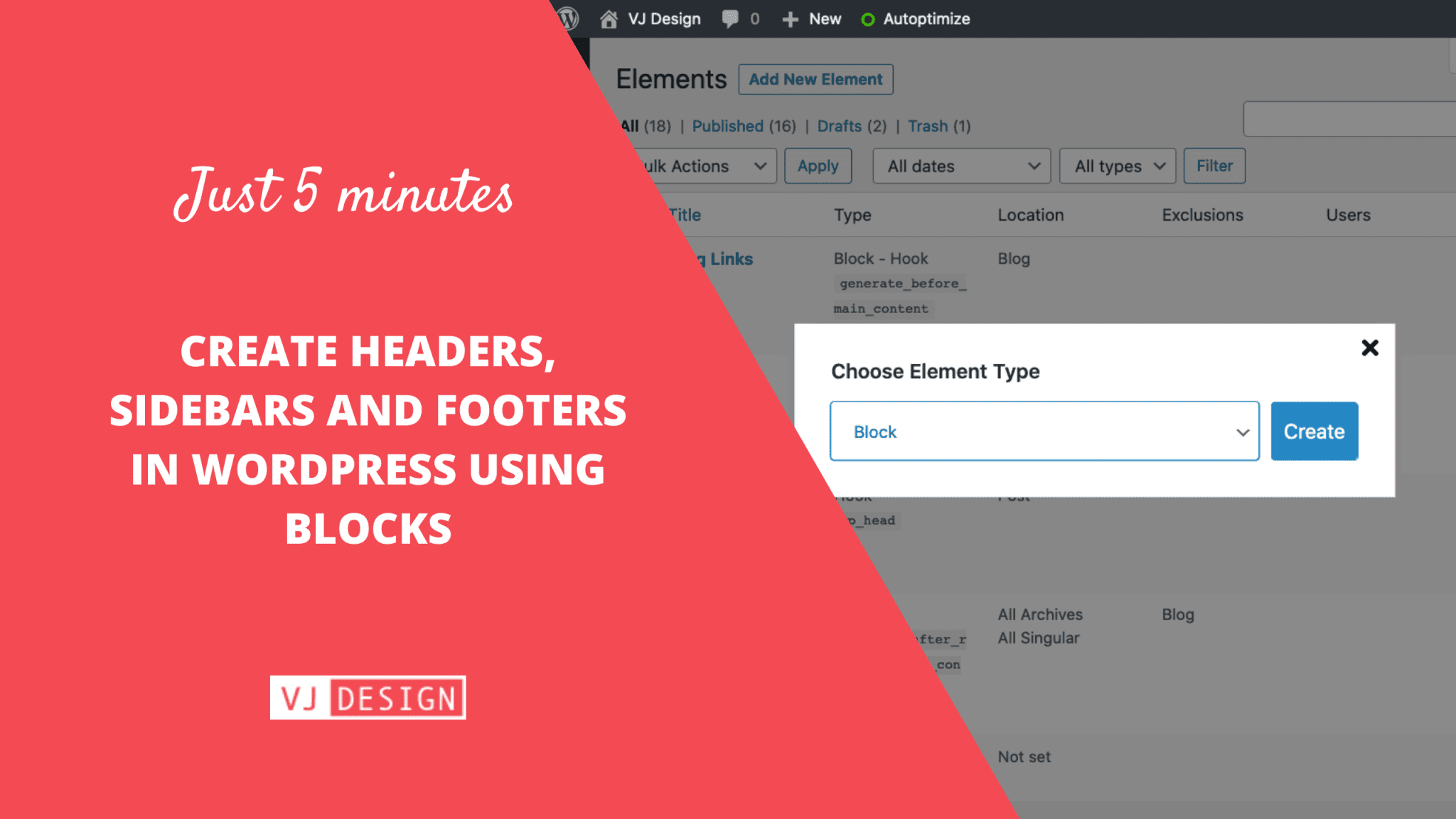 Create Headers Sidebars And Footers In Wordpress Using Blocks 5727